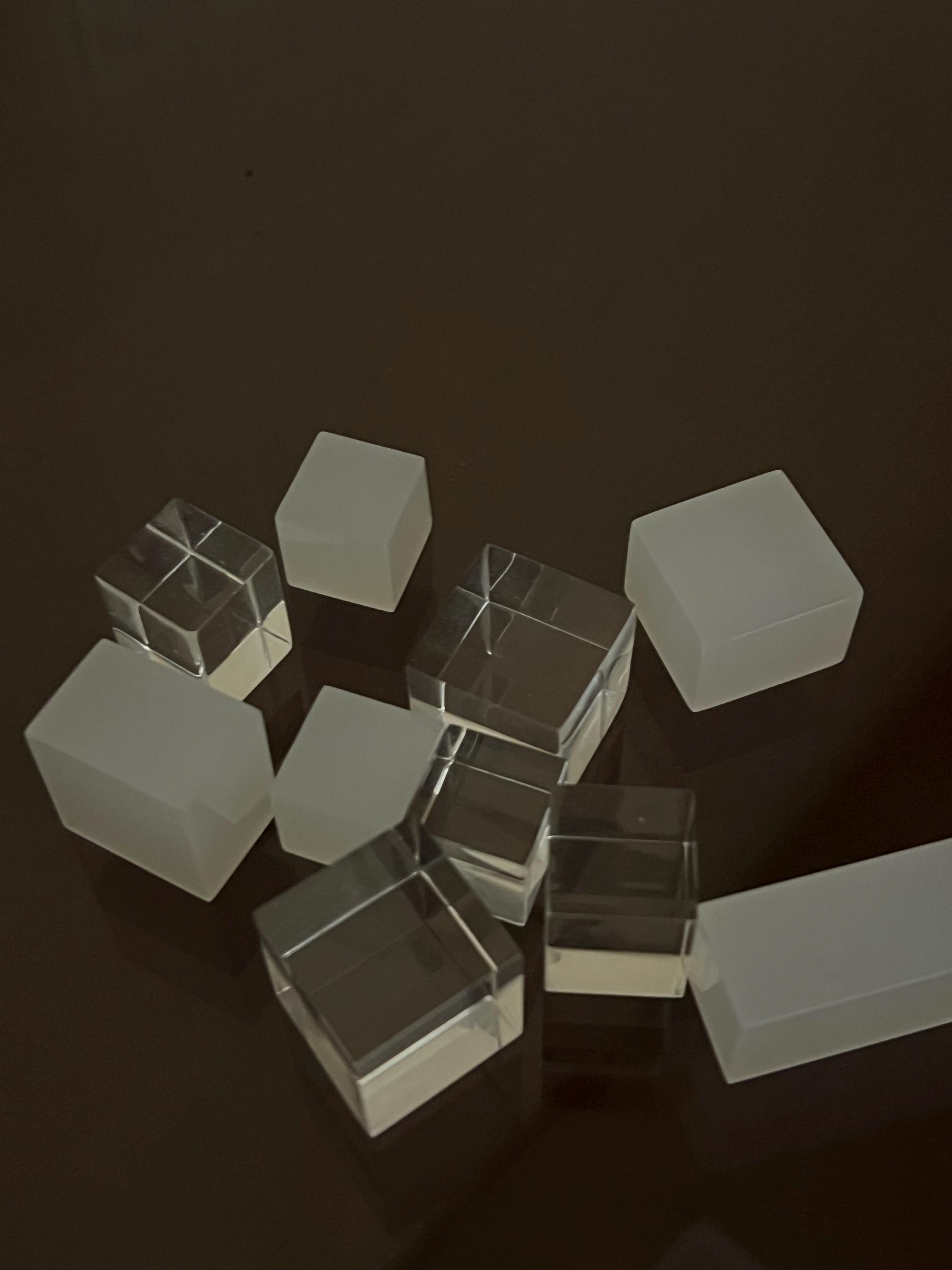 Clear Acrylic Block for Display, Acrylic Pedestal Stand for Medals ...