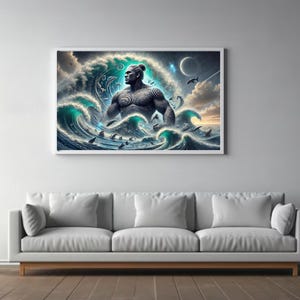 Tangaroa – Maori God of the Sea | Instant Digital Download (8x10, A3 ...