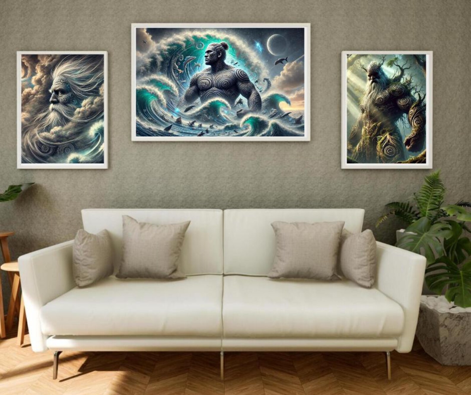 Tangaroa – Maori God of the Sea | Instant Digital Download (8x10, A3, A4, PDF, PNG) - Etsy