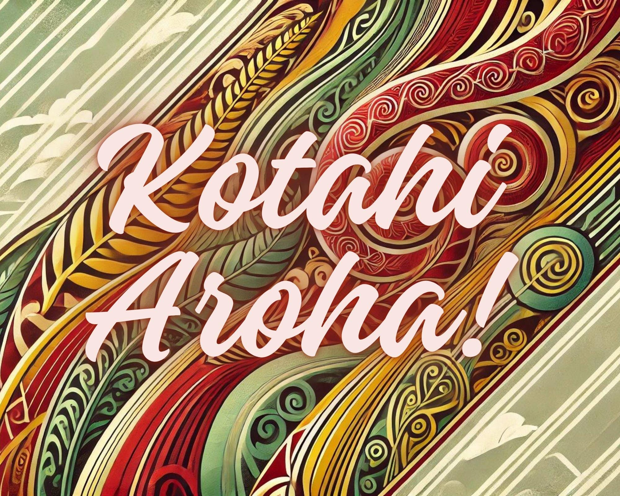 Maori Art Bundle – Set of 6 Digital Prints | Aroha, Whānau, Māuri Ora ...