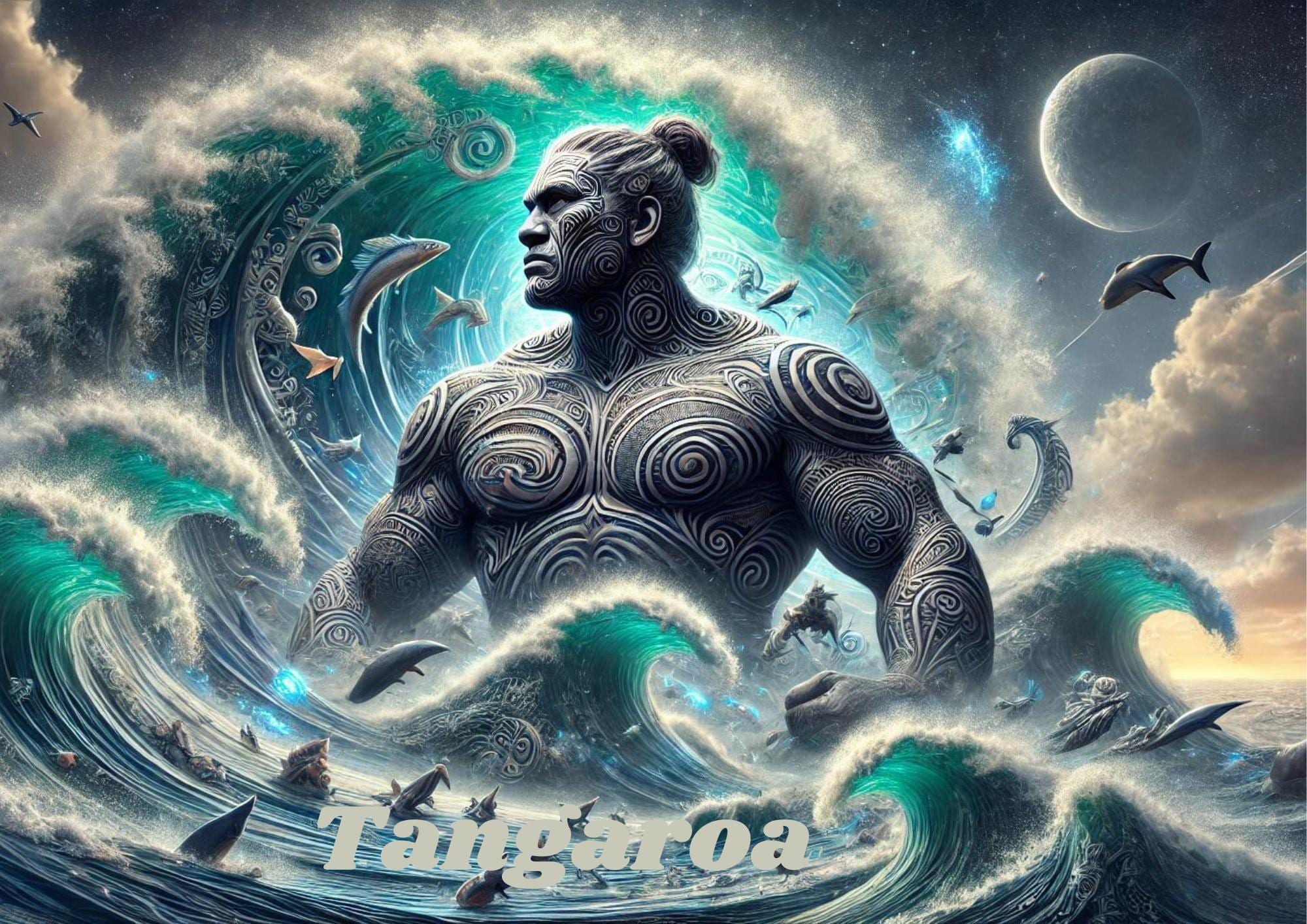 Tangaroa – Maori God of the Sea | Instant Digital Download (8x10, A3, A4, PDF, PNG) - Etsy