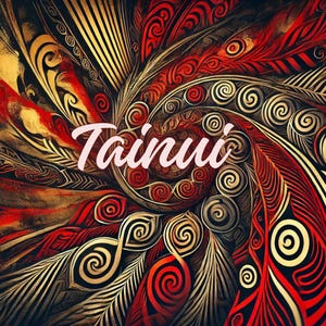 Custom Maori Iwi Art 8x10 - Ngāti Porou, Waikato, Rangitāne - Abstract ...