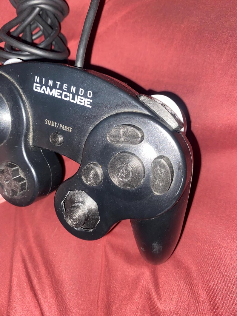 Modded Gamecube Controller With Carbon Fiber Sticks/buttons - Etsy
