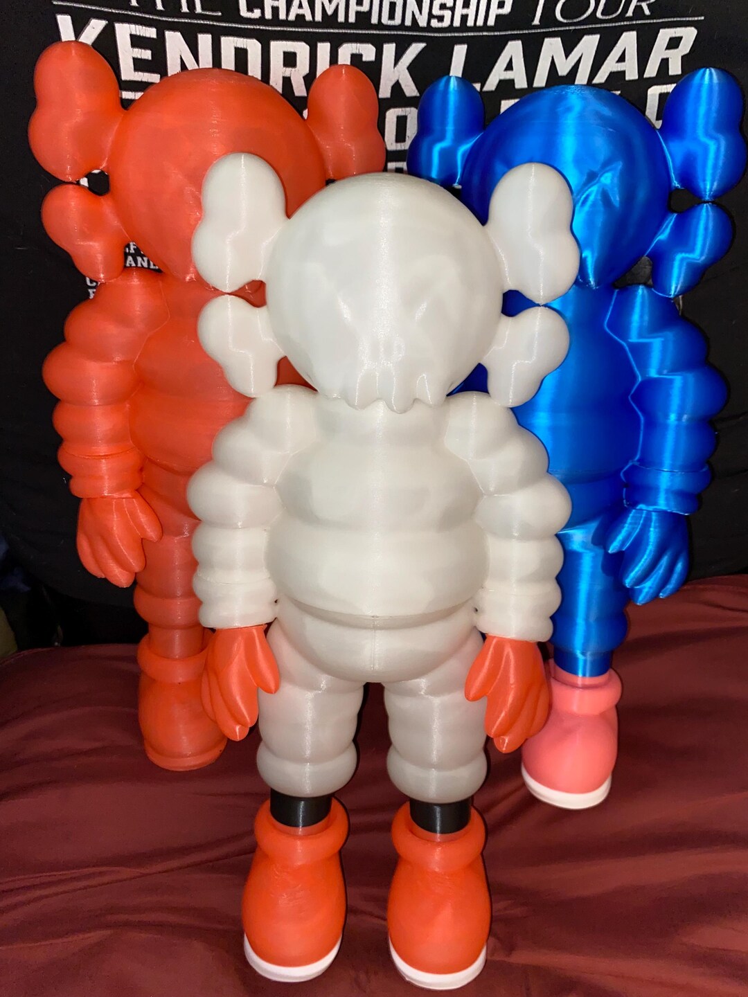 KAWS X Bearbrick 15” 3D Figure - Etsy