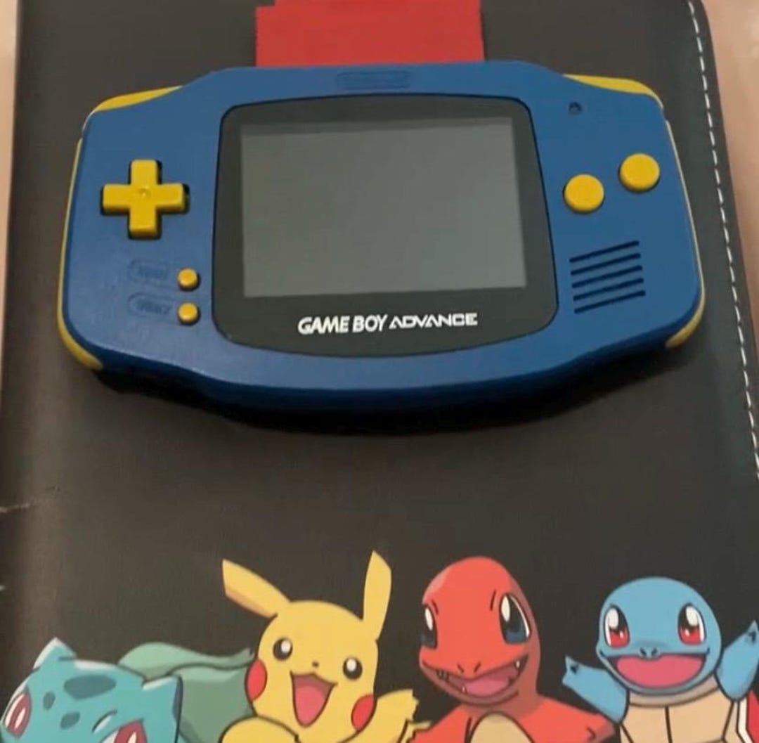 Custom Pokémon Gameboy Advance IPS Screen Mod - Etsy