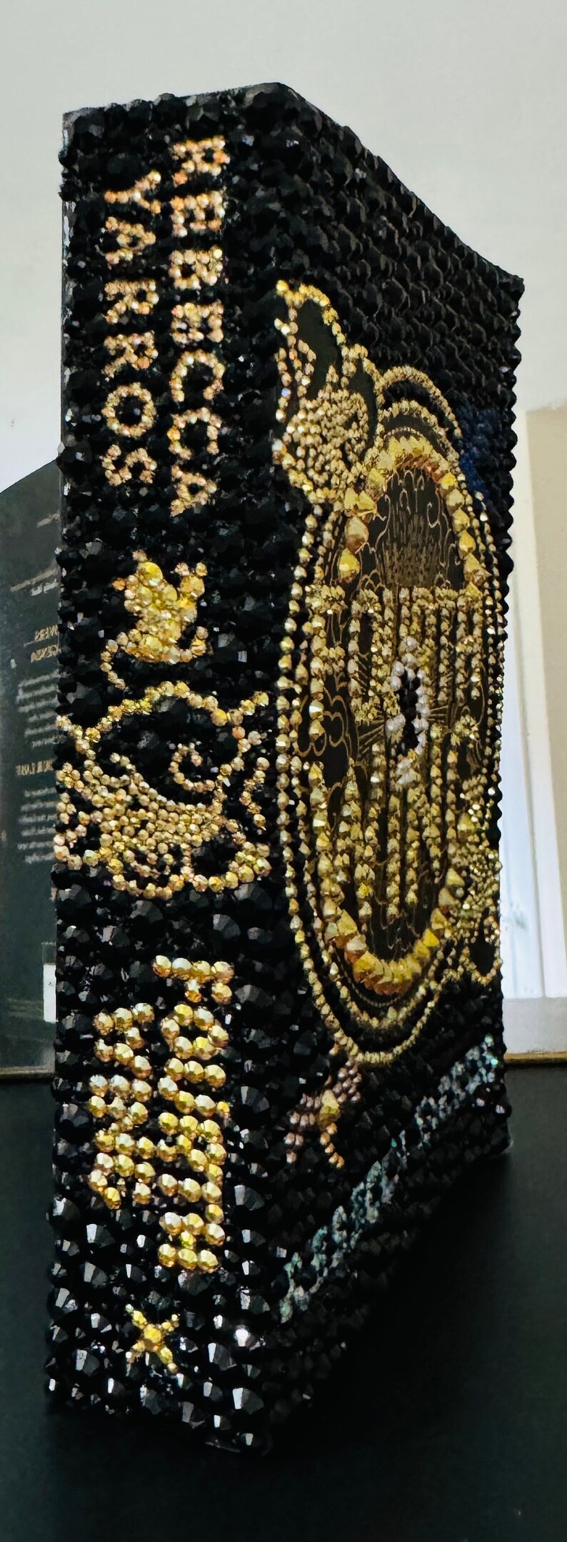 Bedazzled Fourth Wing Paperback | Hand-decorated Fantasy Novel ...