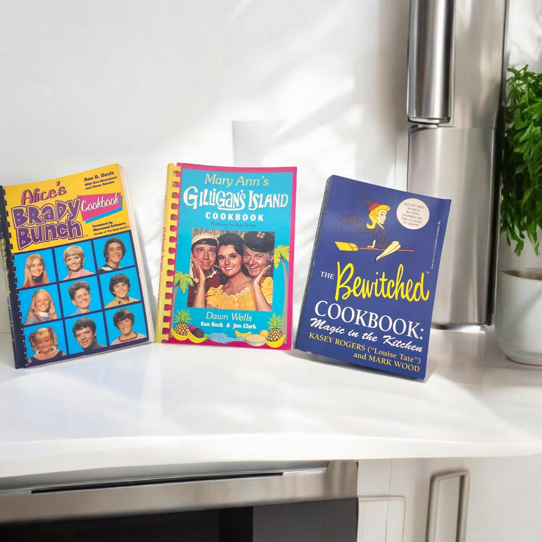 Vintage Cookbooks, Gilligan's Island Cookbook, Brady Bunch Cookbook ...