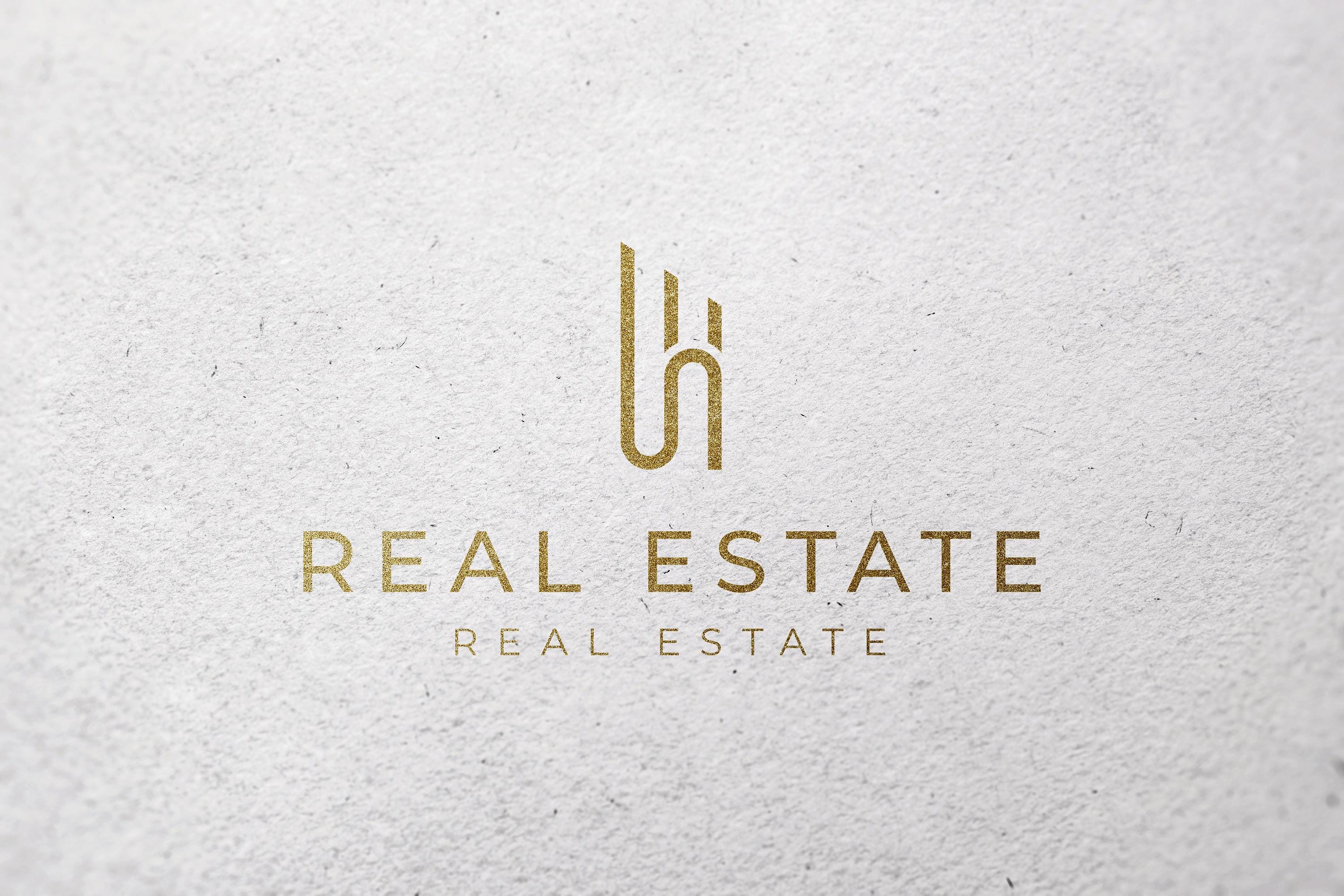 Letter S REAL ESTATE Logo, Letter S Minimal Real Estate Branding ...
