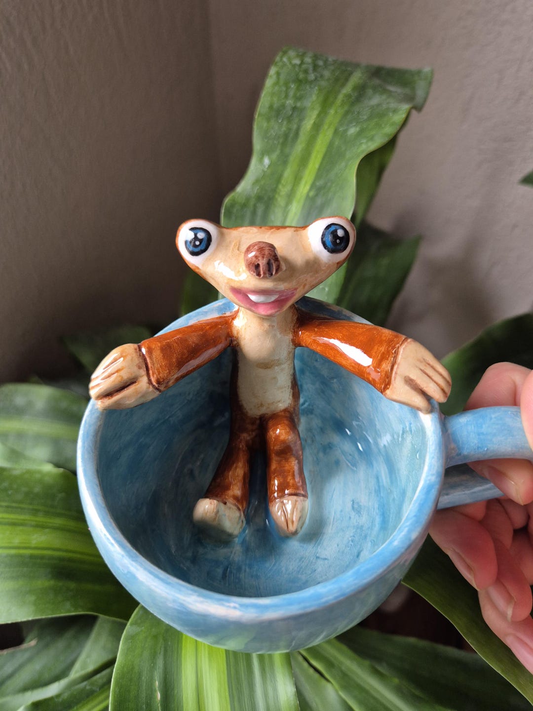 Ice Age Sid Ceramic Mug Handmade - Etsy
