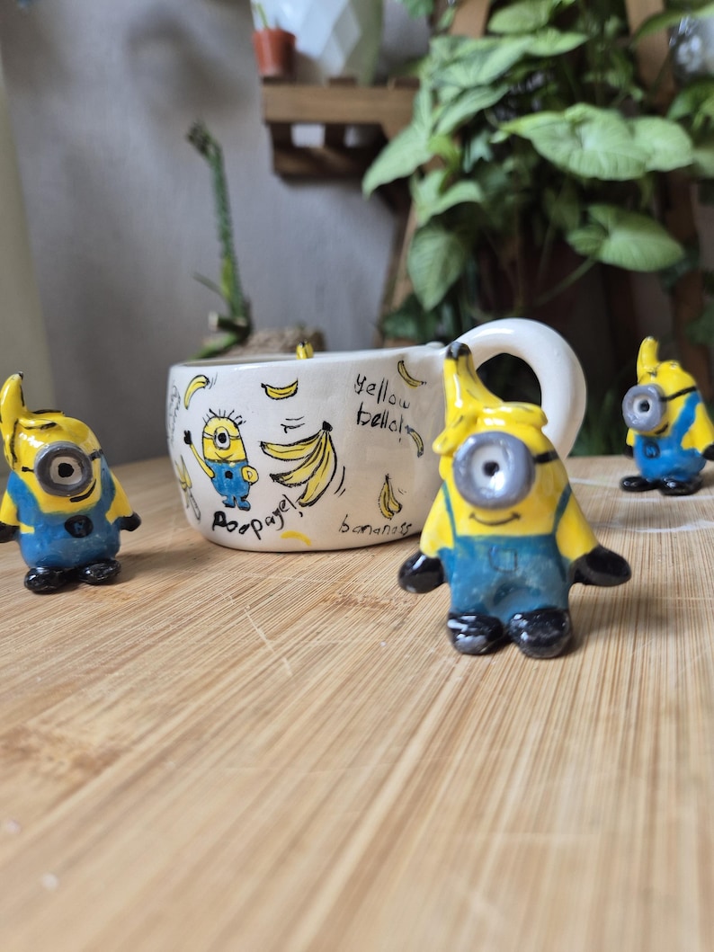 Minions Ceramic Mug - Etsy