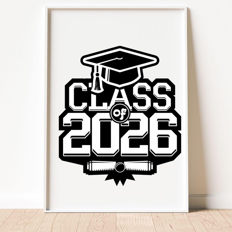 Class of 2026 Graduation SVG Bundle, Senior Year Designs (digital ...