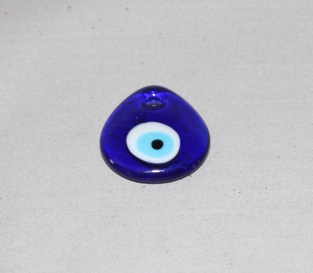 Evil Eye Drop Pendants - Etsy