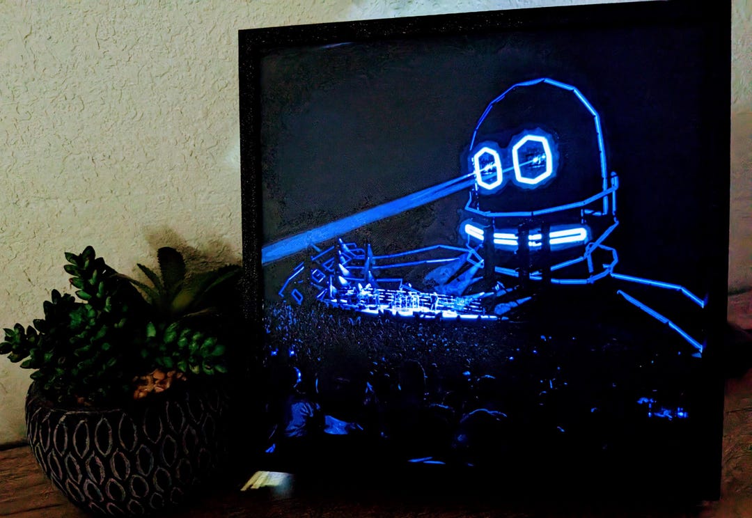 Phish Home Decor Wall Art 2024-04-21 the Sphere - Robot - 2 - Etsy
