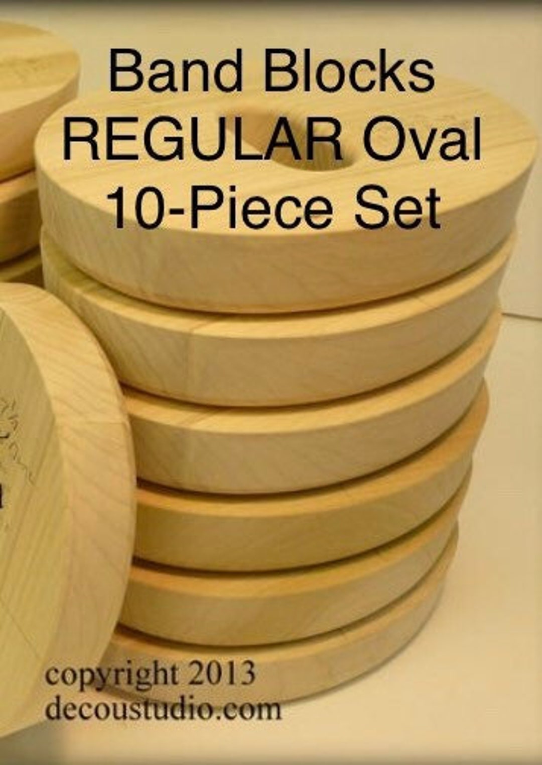 Free USA Shipping, Built-to-order, Band Block Set, Ten 10 Pieces, Hat ...
