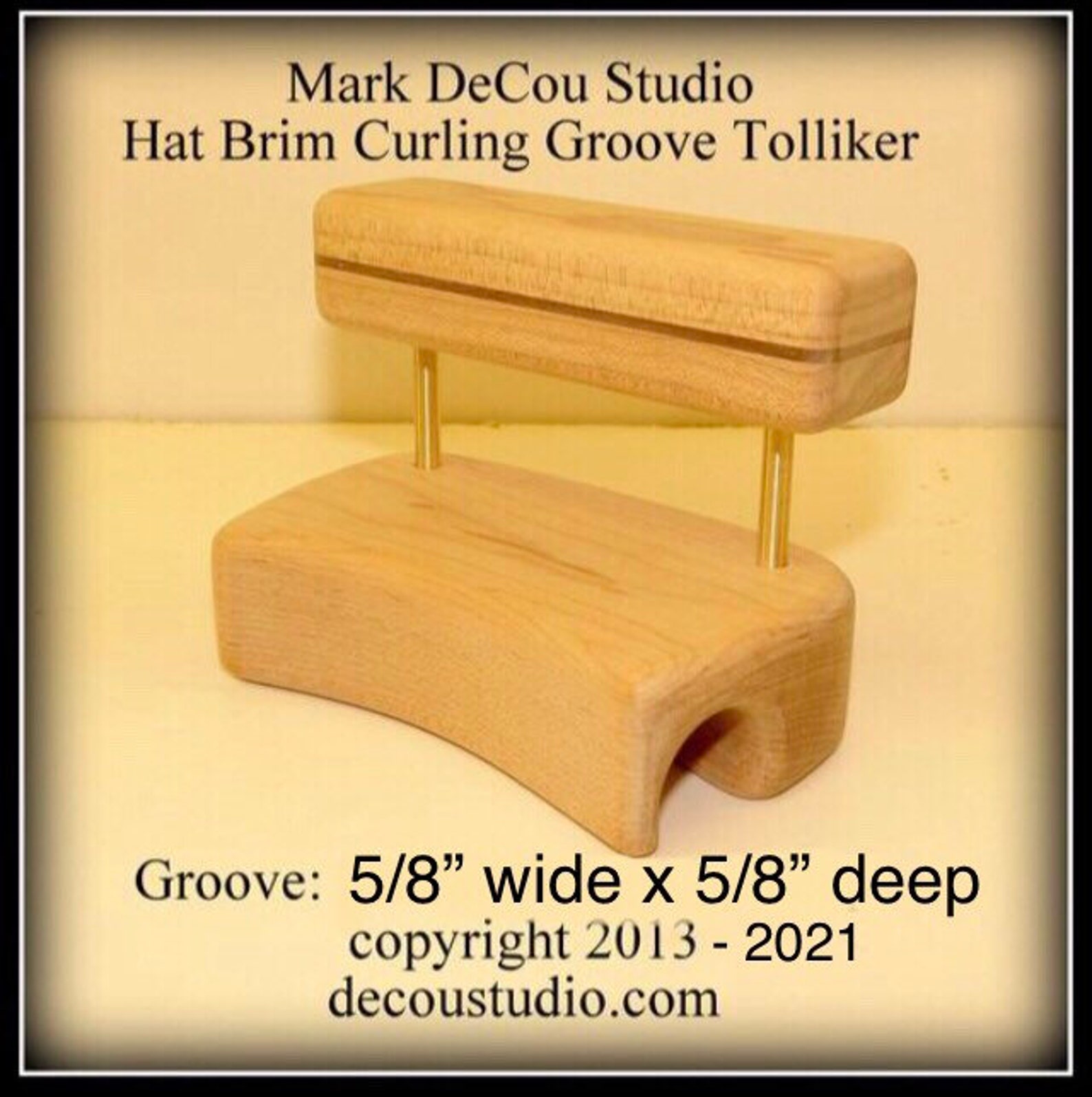 Built-to-order Groove Tolliker Hat Making Tool Pencil Curl - Etsy