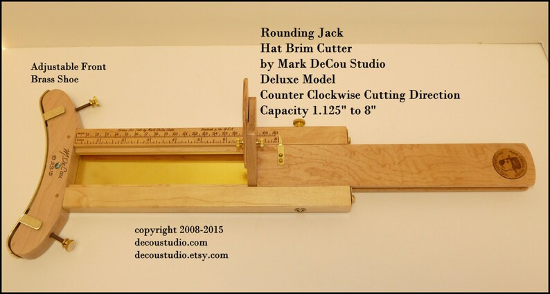 Built-to-order, Hat Making Tool, Rounding Jack, Deluxe Model, COUNTER ...