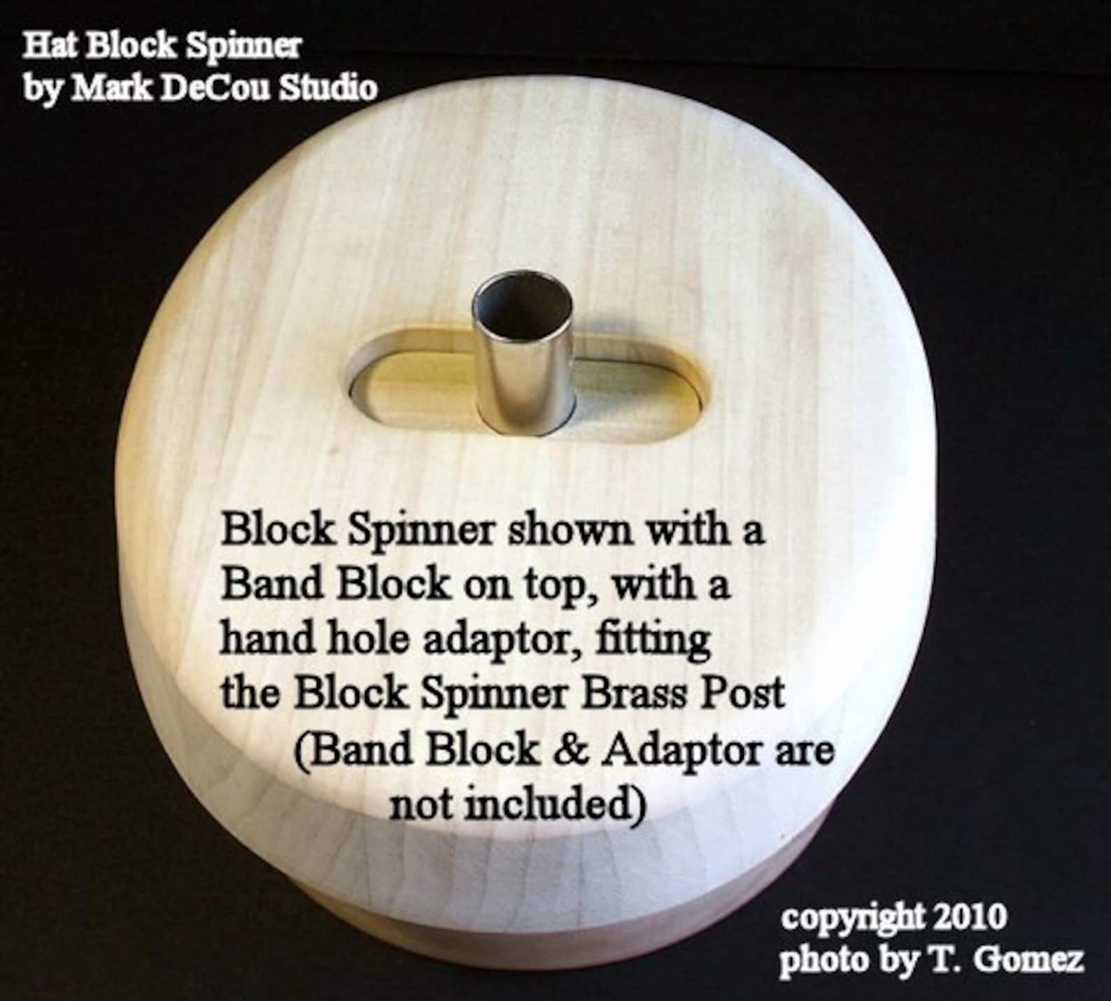 Built-to-order Hat Maker's Tool Block Spinner Stand | Etsy