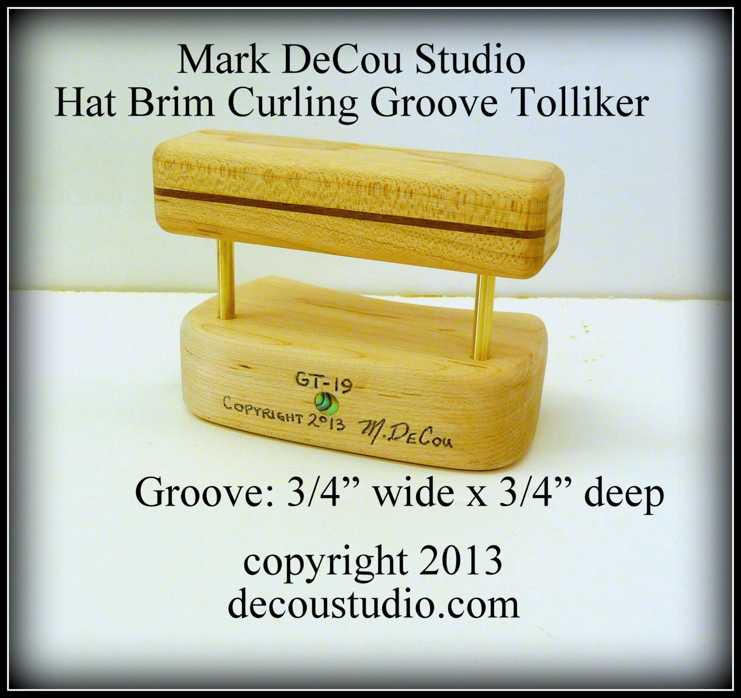 Built-to-order Groove Tolliker Hat Making Tool Pencil Curl - Etsy