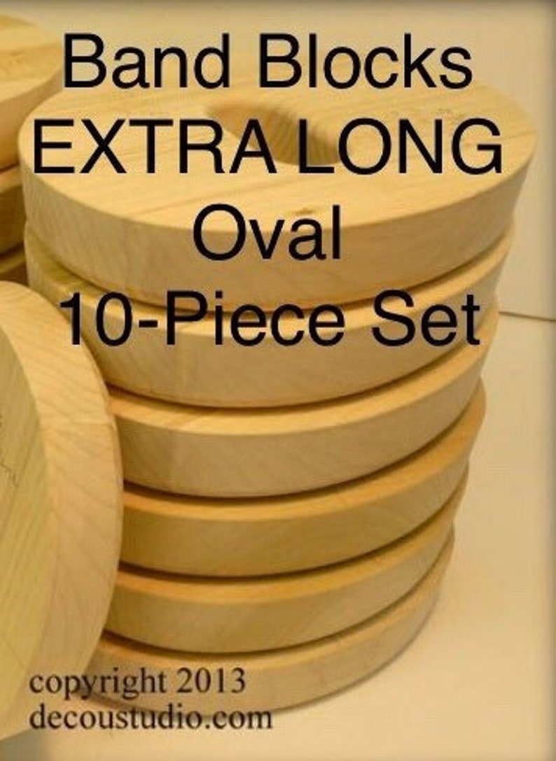 Free USA Shipping Built-to-order Band Block Set Ten 10 - Etsy