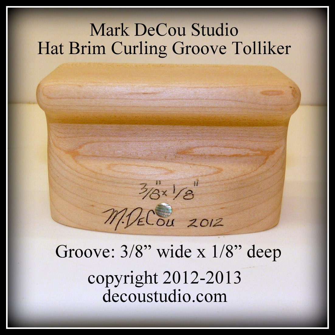 Built-to-order Groove Tolliker Hat Making Tool Pencil Curl | Etsy