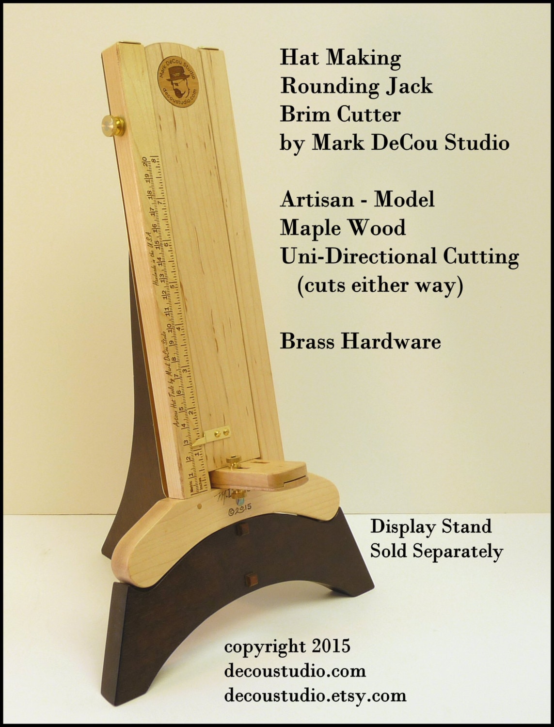 Built-to-order Hat Making Tool Rounding Jack Artisan Model - Etsy