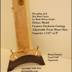 Built-to-order, Hat Making Tool, Rounding Jack, Deluxe Model, COUNTER ...
