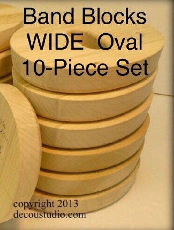 Free USA Shipping Built-to-order Band Block Set Ten 10 - Etsy