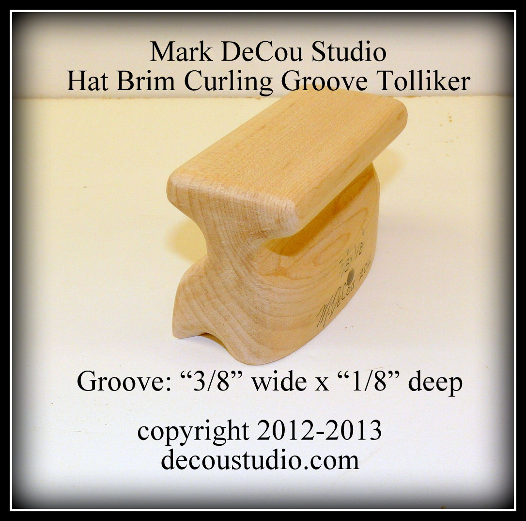 Built-to-order Groove Tolliker Hat Making Tool Pencil Curl | Etsy