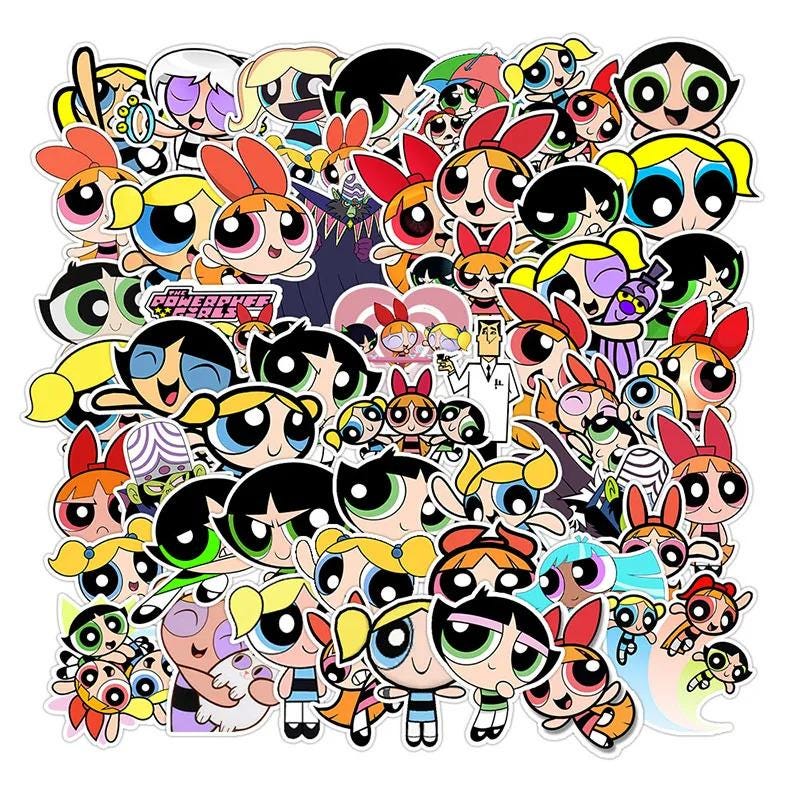 Powerpuff Girls Stickers - Etsy