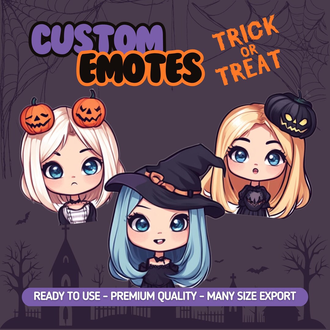 Emotes Stickers for Gift Shirt Emotes Custom Emotes for Streaming Cute ...