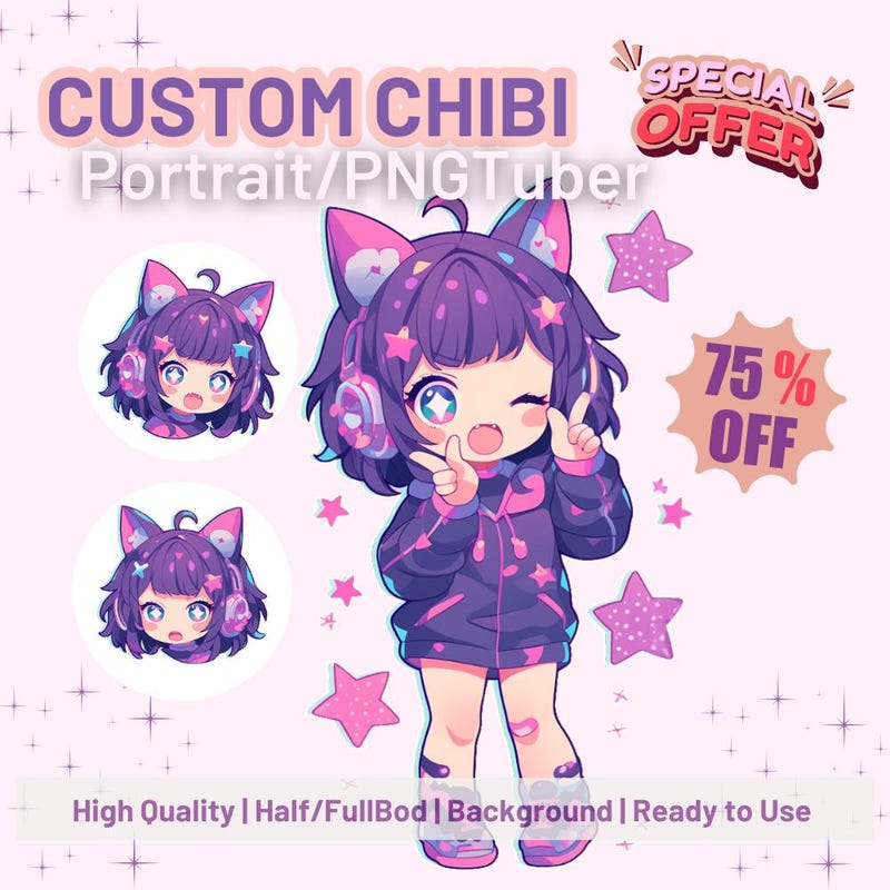 Pngtuber Base - Etsy