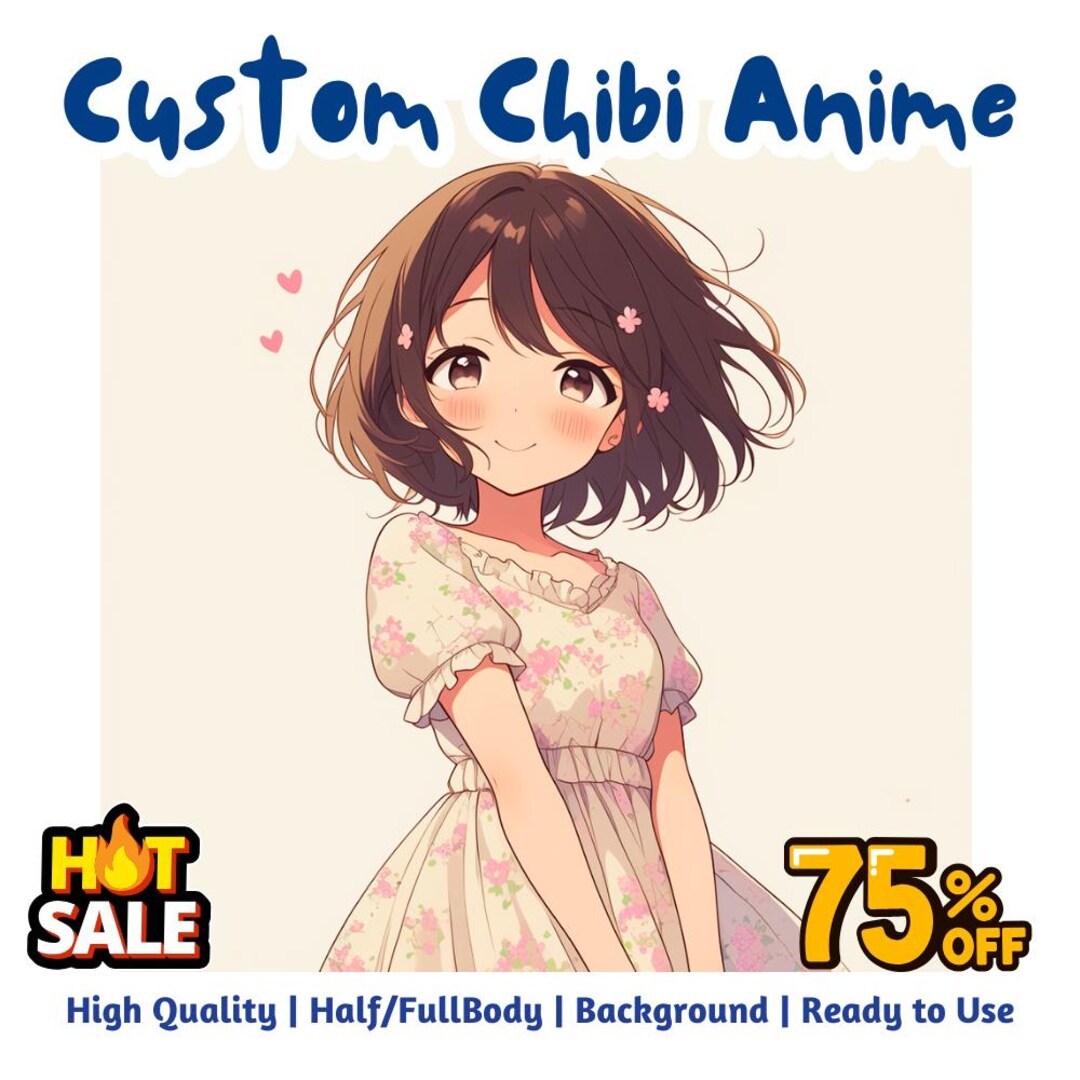 Custom Anime Art for Your Own YCH and Vtuber Model, Anime Portrait ...