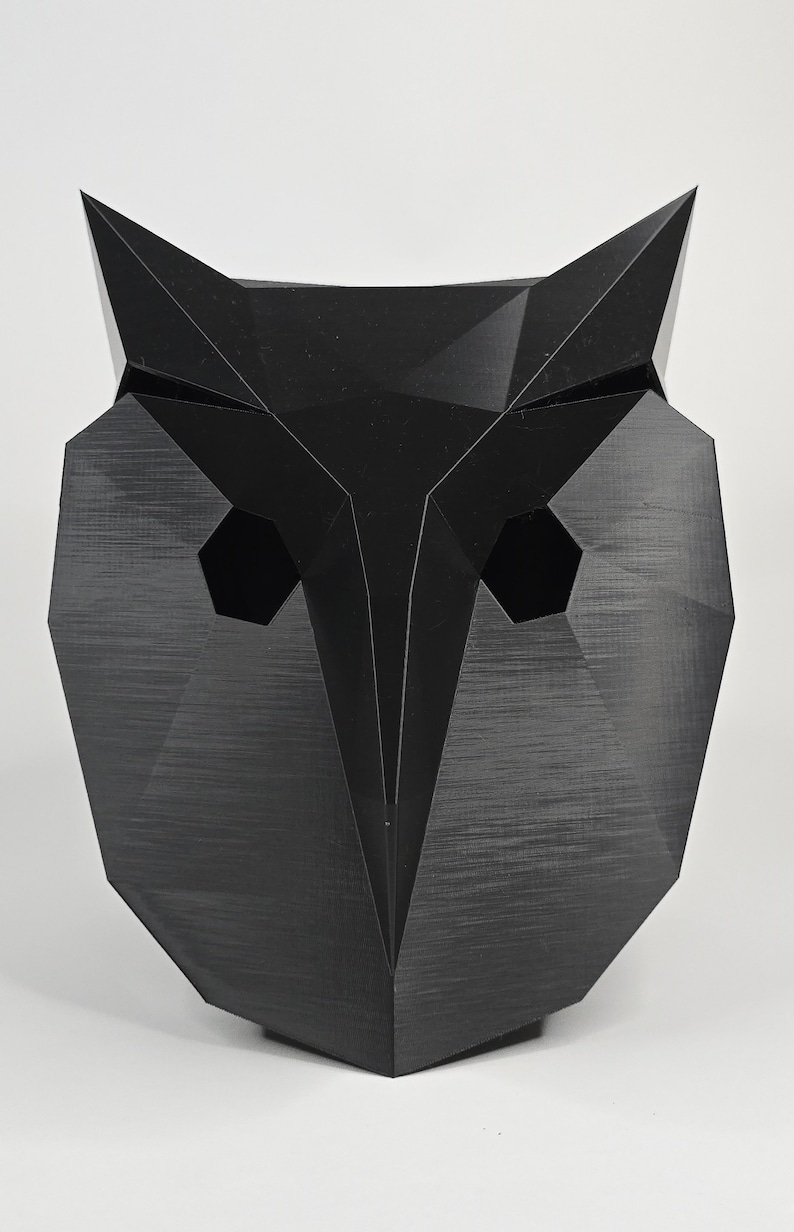 OWL ORIGAMI MASK - Etsy