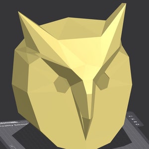 OWL ORIGAMI MASK - Etsy