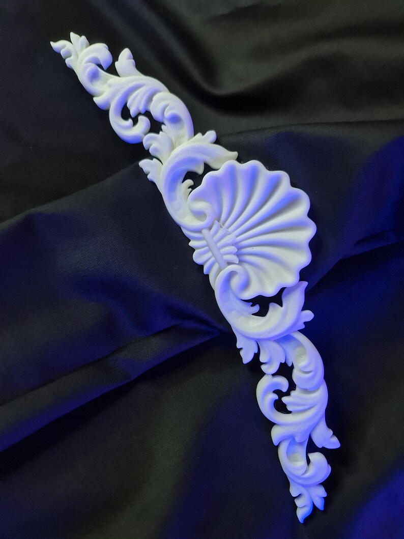 CROWN ORNEMENT ONLAY - 3D Print Model L13 - Etsy