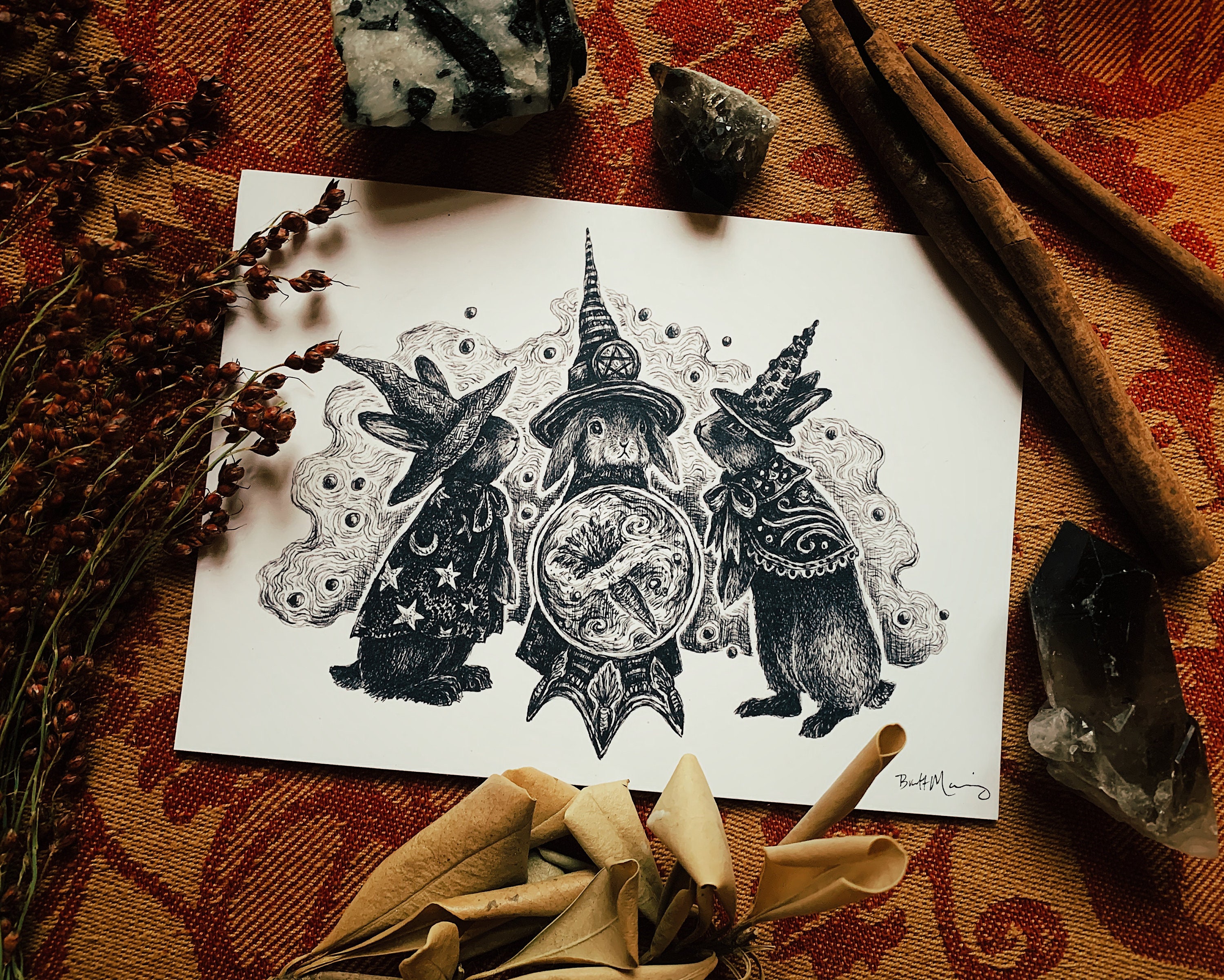 Coven 5x7 print | Etsy