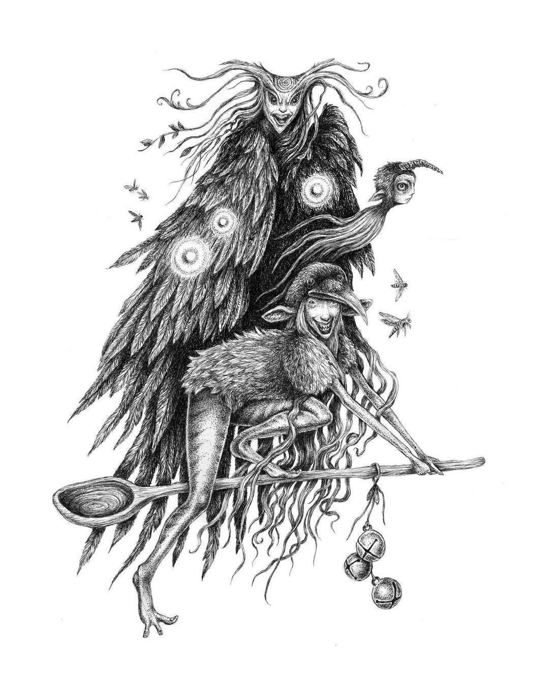 Sluagh Sidhe - 5x7 Print - Etsy