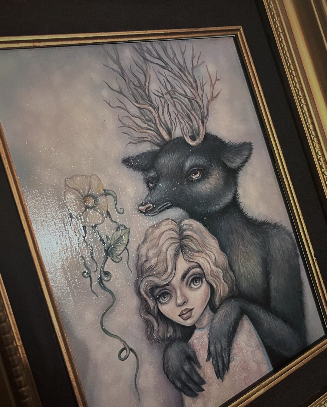 Original Painting the Indiana Beast and Me - Etsy