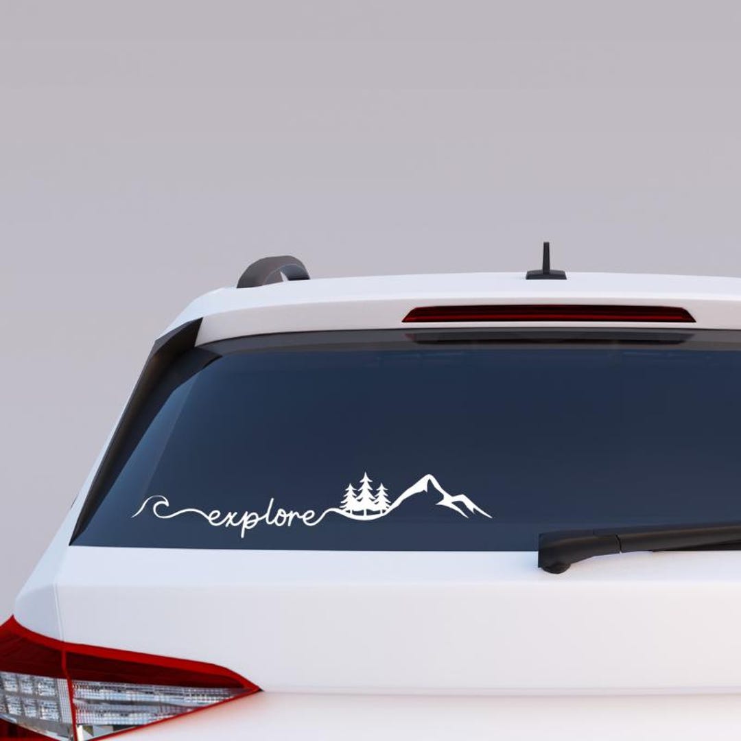 Explore Vinyl Decal - Etsy