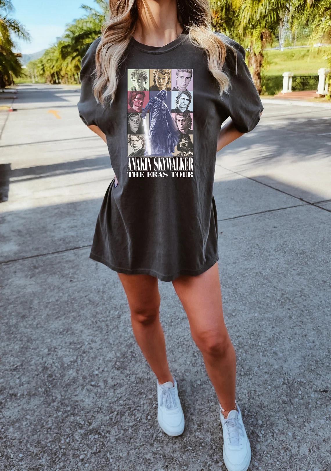 Anakin Skywalker Eras Tour Star Wars Shirt, Star Wars Anakin Skywalker ...
