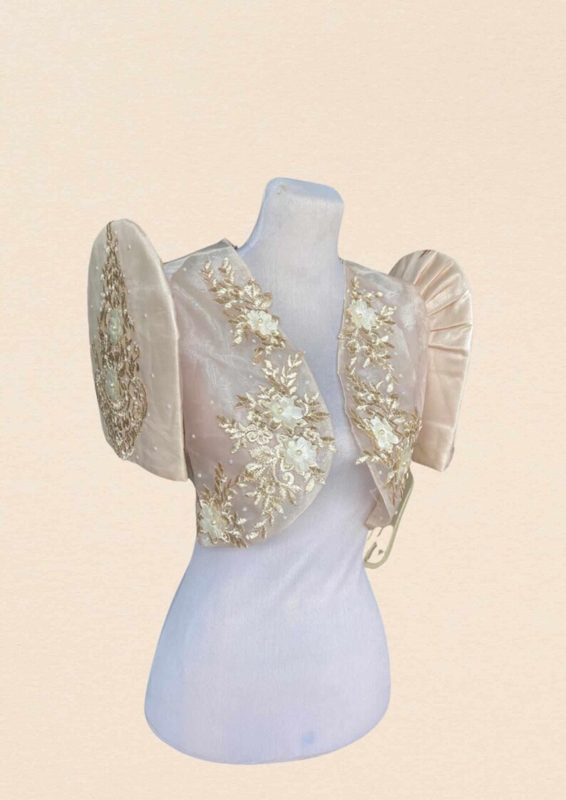 Filipiniana Dress With Bolero 010 - Etsy