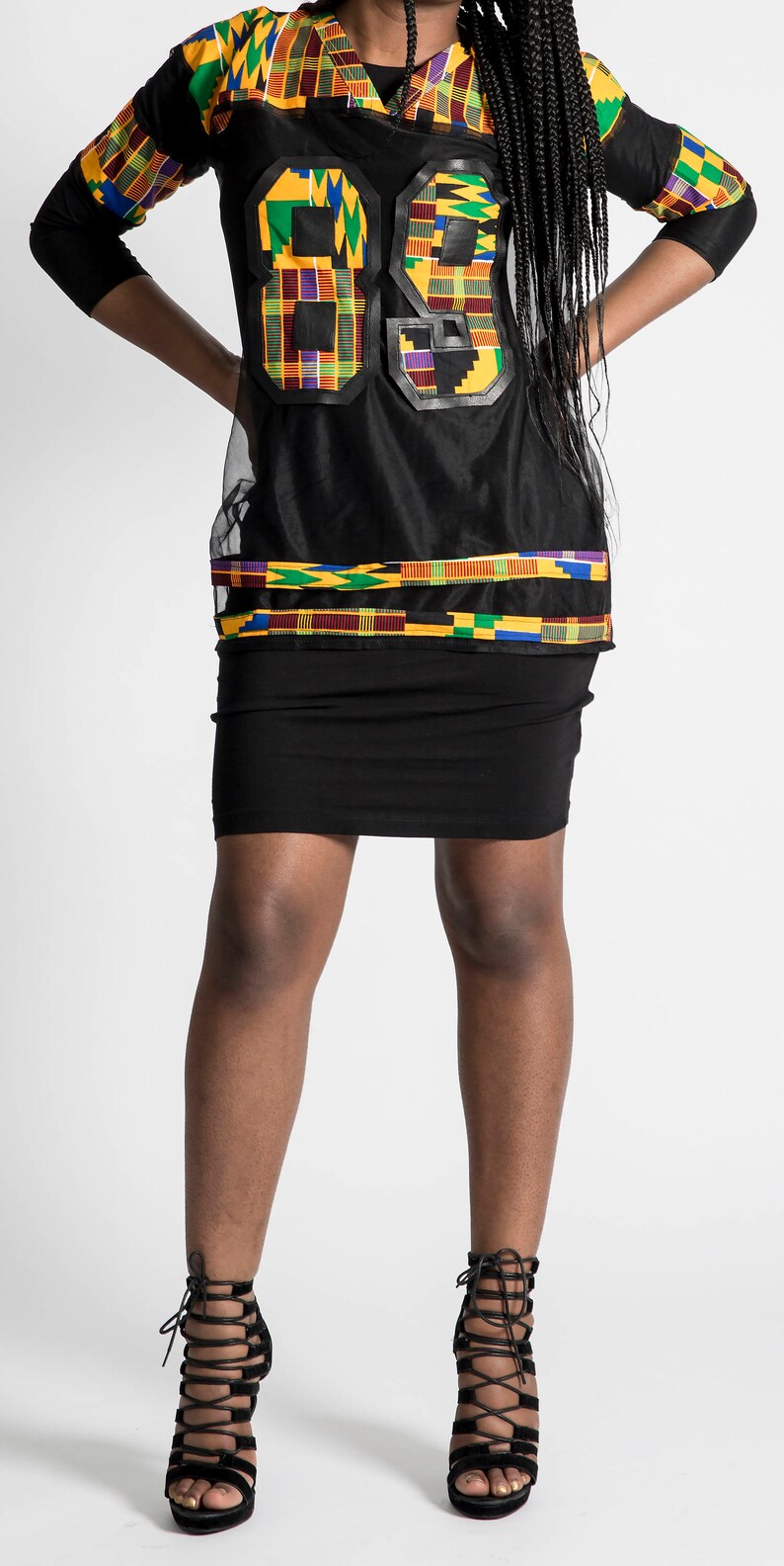 African Print Sports Mesh Jersey - Etsy