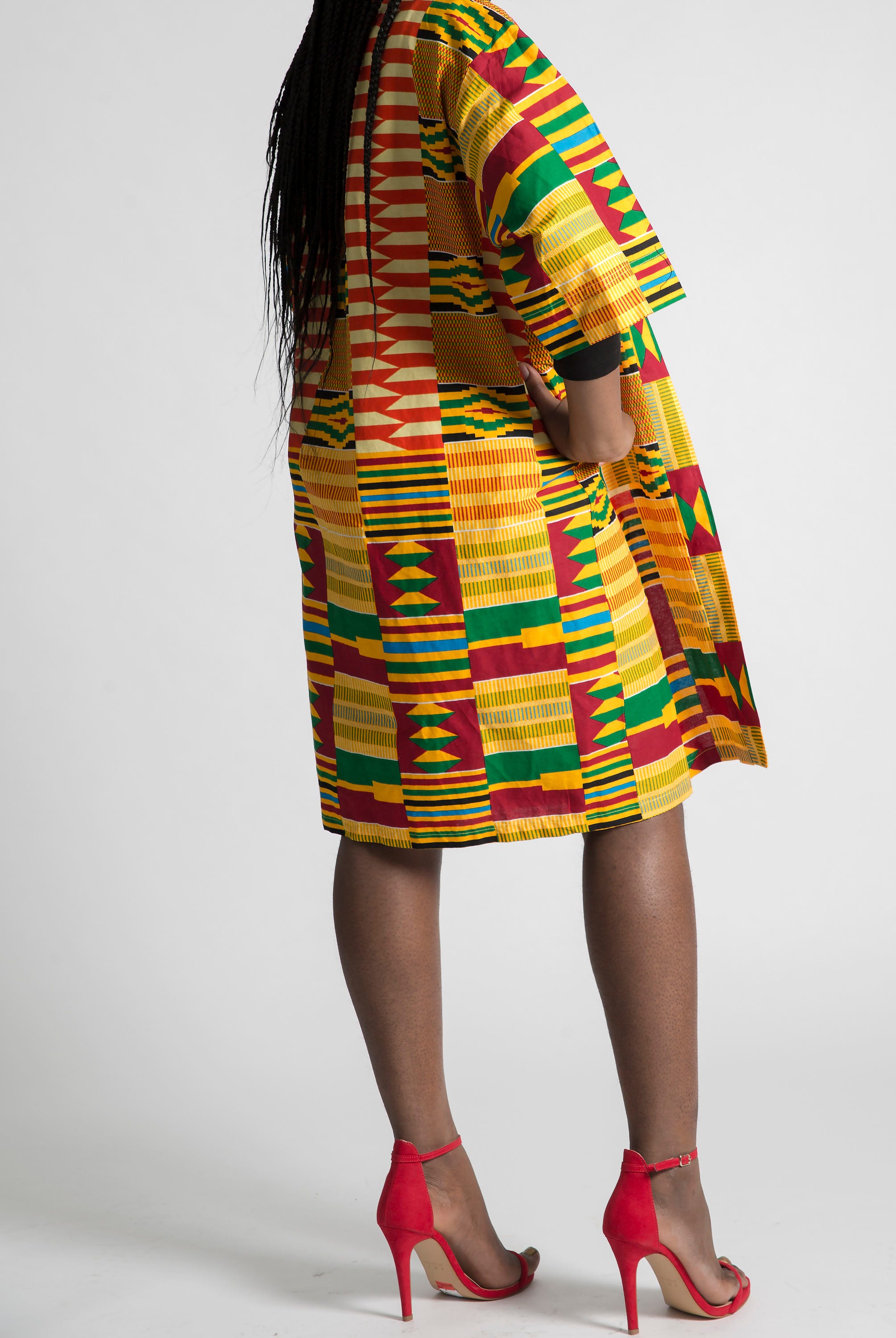 African Print Jacket - Etsy