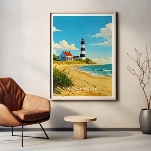 Outer Banks Wall Art Print Outer Banks North Carolina Travel Print ...