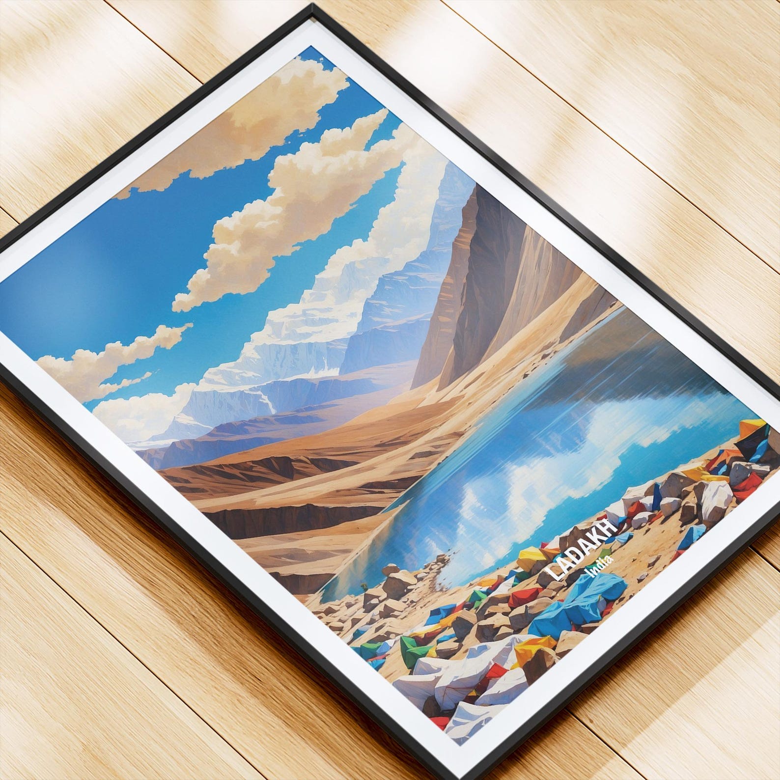 Ladakh India Wall Art Print - Ladakh Himalayas Print, Unique Wall Art ...