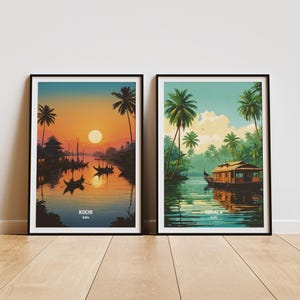 Kochi India Wall Art Print Kerala Print, Kochi Wall Art, Indian Decor ...