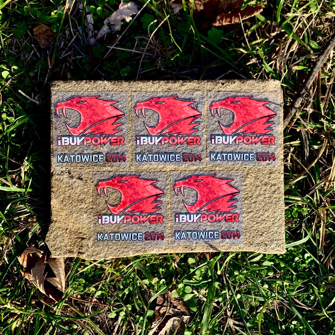 5x Ibuypower Katowice 2014 | Transparent Sticker Pack | CS2 | Counter ...