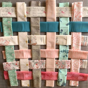 Ribbon Box Quilt Kit Custom Curated - Sew Romantic - Art Gallery ...