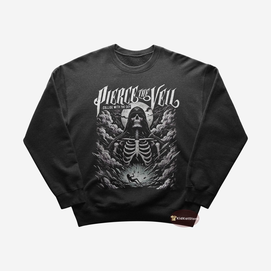 Pierce the Veil Sweatshirt - Hell Above - Pierce the Veil Merch ...