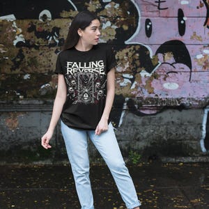 Falling in Reverse T-shirt - Popular Monster - Falling in Reverse Merch ...